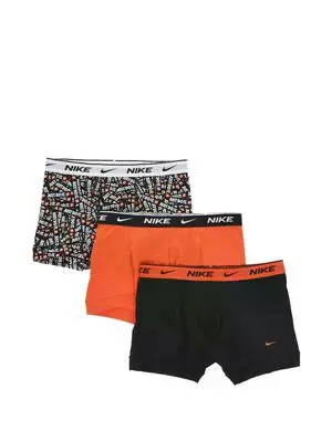 Nike Logo-waistband Boxer Set - Black