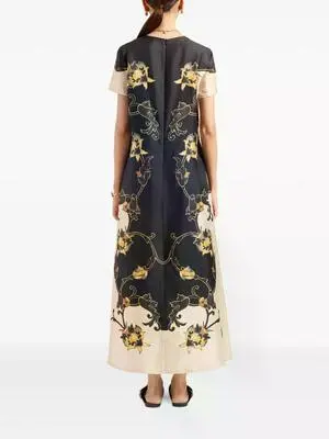 La DoubleJ Swing Dress With Buttercup Placée Print