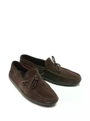 TOD'S Suede Slip-on Loafers