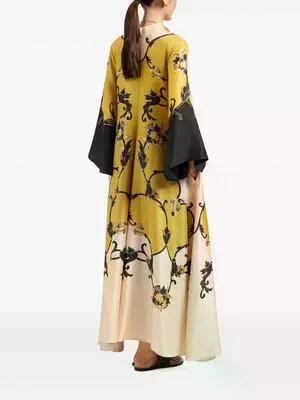 La DoubleJ Magnifico Dress With Geometric Buttercup Motif