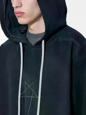 Rick Owens Pentagram-print Hoodie
