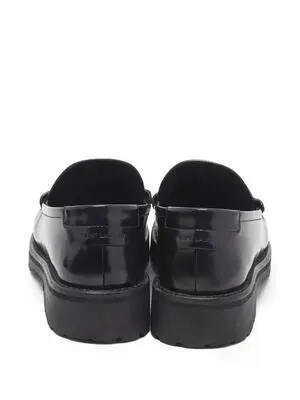Saint Laurent Le Penny Leather Loafers