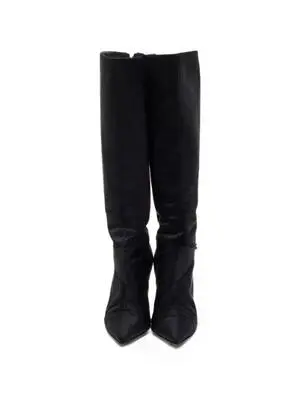 JIMMY CHOO Crystal-embellished Boots