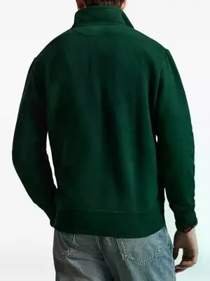 Polo Ralph Lauren Logo-embroidered Quarter-zip Sweater