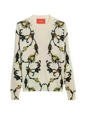 La DoubleJ Silky Crew-neck Sweater