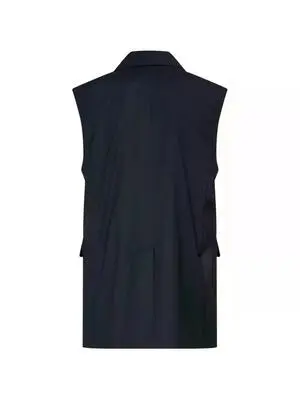 Max Mara Sleeveless Single-breasted Gilet