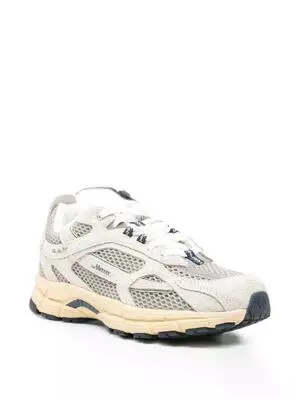 THE MERCER BRAND The Re-run Panelled Mesh Sneakers - Grey