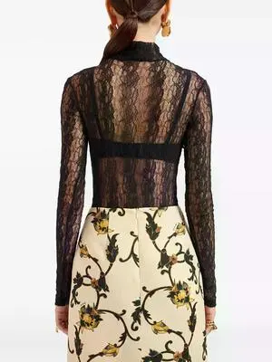 La DoubleJ Lacey Turtleneck Top