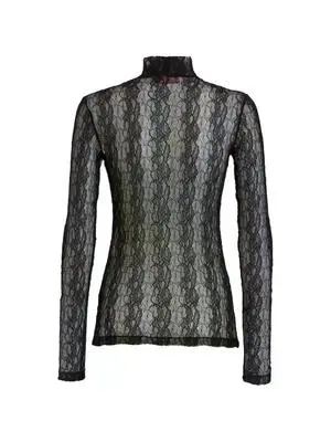 La DoubleJ Lacey Turtleneck Top