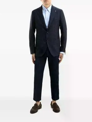 Tagliatore Textured Single-breasted Blazer
