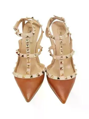 Valentino Garavani Rockstud Pointed-toe Sandals