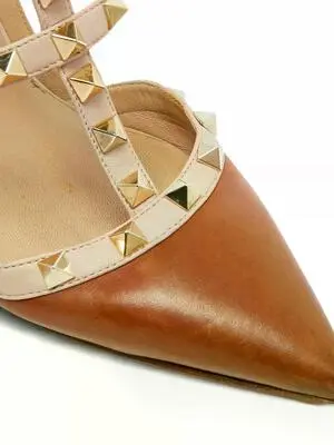 Valentino Garavani Rockstud Pointed-toe Sandals