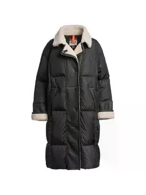 PARAJUMPERS Velna Shearling-trim Puffer Coat