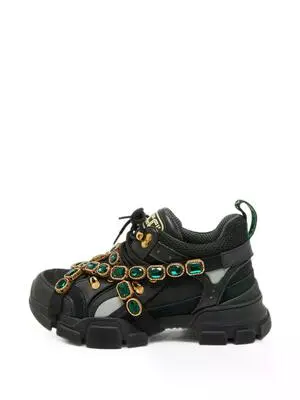 Gucci X Sega Flashtrek Crystal Sneakers