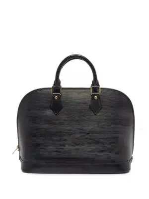 LOUIS VUITTON Epi Alma Pm Tote Bag - Black