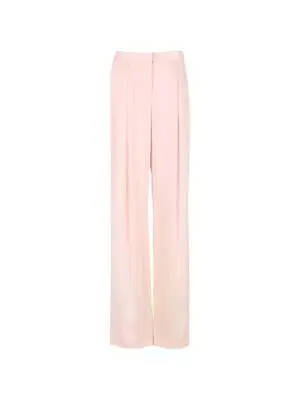 TOM FORD Double-pleat Silk-satin Trousers