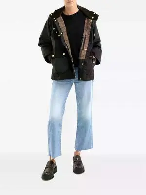 Barbour Corduroy-panelled Hooded Jacket