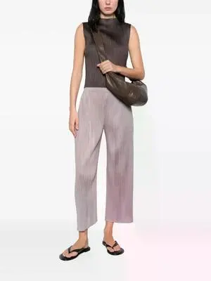 Issey Miyake Pleated Sleeveless Top
