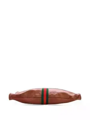 Gucci Rajah Chain Leather Large Tote Bag