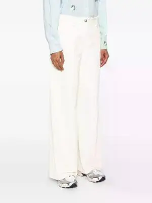 FORTE_FORTE Corduroy Wide-leg Trousers