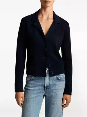 Vince Notched-collar Cardigan