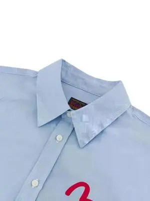 EVISU Seagull-print Oxford Shirt