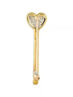 LB EXCLUSIVE Key-motif Diamond Brooch