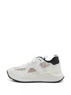 Burberry Low-top Panelled Sneakers - White