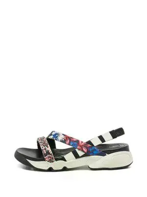 Dior Trio Fusion Sequin-embellished Sandals