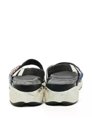 Dior Trio Fusion Sequin-embellished Sandals