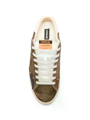 CRIME LONDON Suede Leather Sneakers
