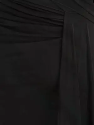 Balenciaga Draped Cut-out Midi Dress
