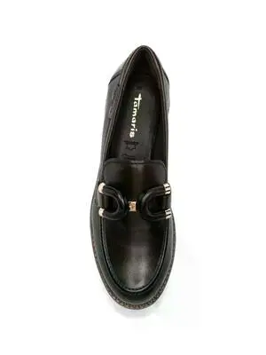 TAMARIS Buckle-detail Lug-sole Loafers