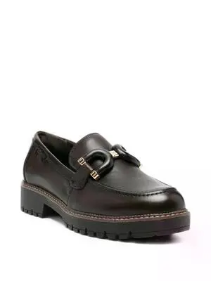 TAMARIS Buckle-detail Lug Sole Loafers