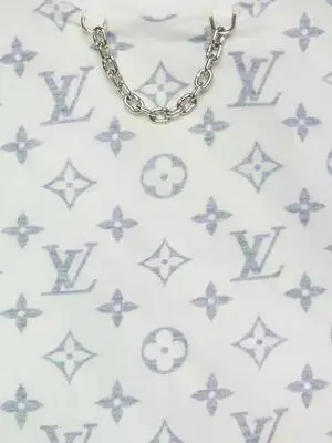 LOUIS VUITTON Monogram Chain-link T-shirt