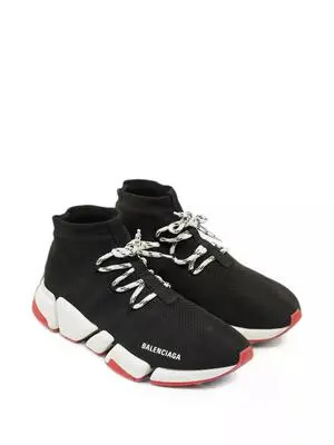 Balenciaga Speed Knitted Lace-up Sneakers