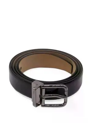 Dolce & Gabbana Classic Buckled Belt - Black