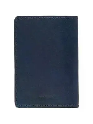 THE BRIDGE Logo-print Leather Passport Holder