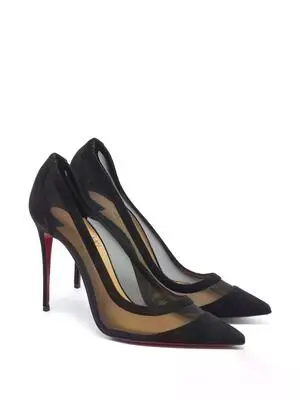 CHRISTIAN LOUBOUTIN Galativi Mesh Heeled Pumps