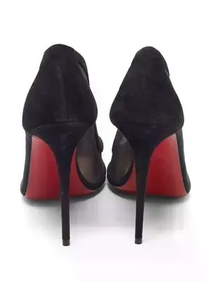 CHRISTIAN LOUBOUTIN Galativi Mesh Heeled Pumps