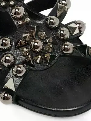 CHRISTIAN LOUBOUTIN Goldora Studded Stiletto Sandals