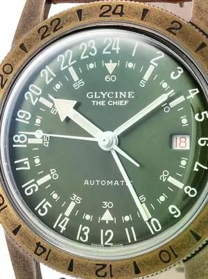 GLYCINE Airman The Chief 40mm Watch With Dial