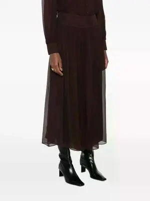 JOSEPH Ale Silk Chiffon Palazzo Pants