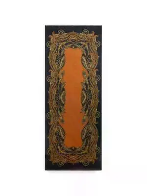 Etro Wool, Cashmere And Silk Scarf With Paisley Motif