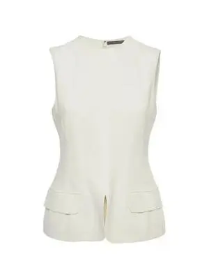 Alexander McQueen Sleeveless Fitted Top