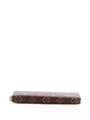 LOUIS VUITTON Clemence Wallet Monogram Canvas Small Wallets