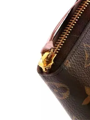 LOUIS VUITTON Clemence Wallet Monogram Canvas Small Wallets