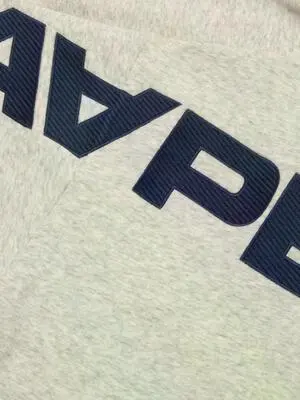 AAPE BY *A BATHING APE Aapenow Logo-appliqué Half-zip Sweatshirt