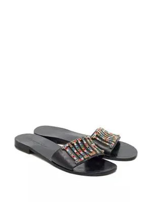 Dior Diorevolution Crystal Embellished Logo Slides