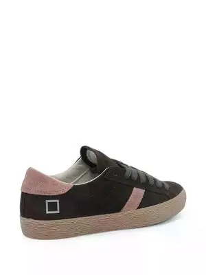 D.a.t.e. Hill Low Suede Panelled Sneakers